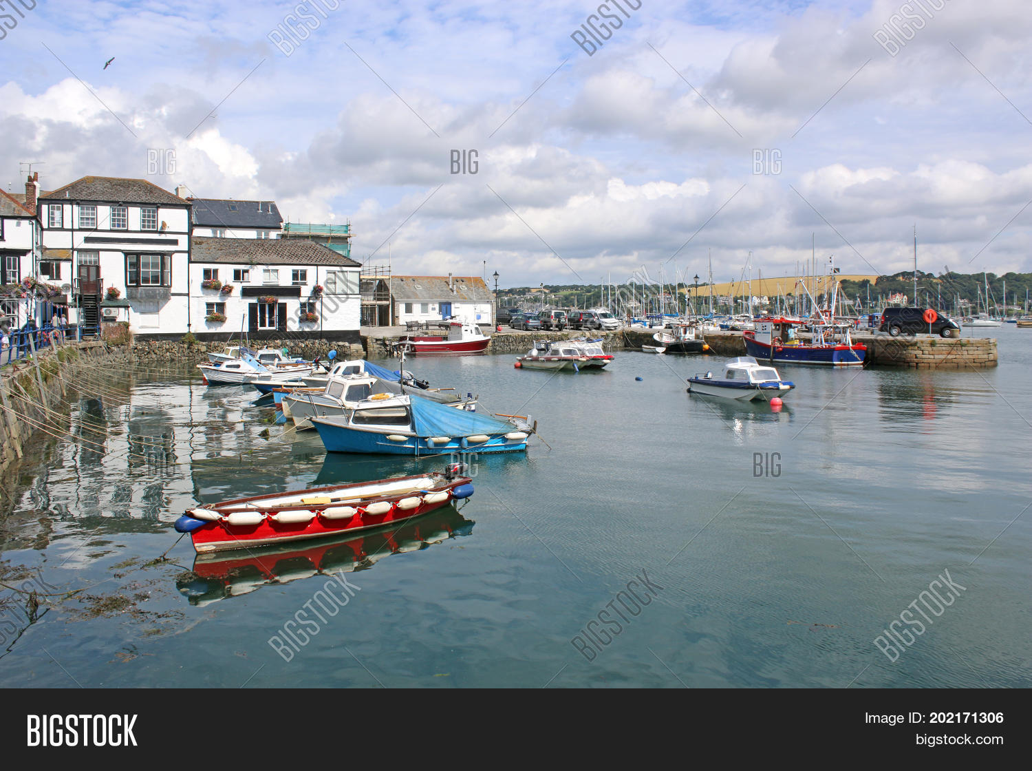 Falmouth By River Fal Image & Photo (Free Trial) | Bigstock
