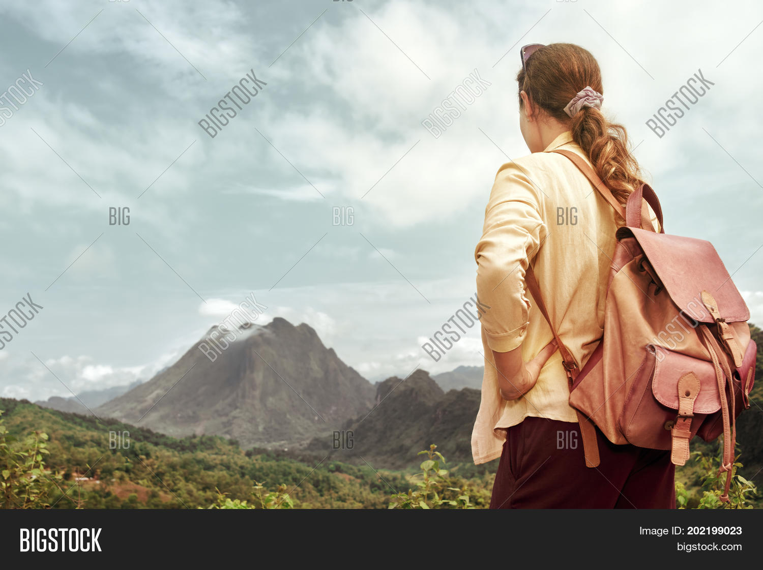 Traveler Backpack Image & Photo (Free Trial) | Bigstock