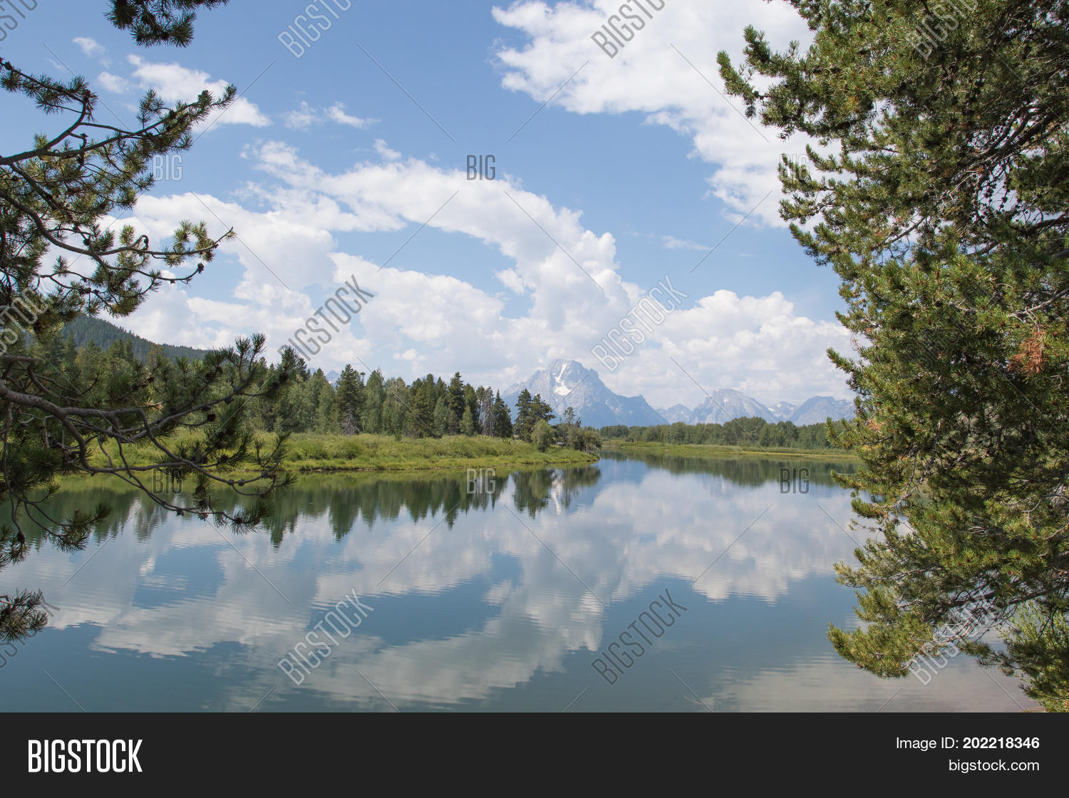 Scenic View Oxbow Bend Image & Photo (Free Trial) | Bigstock