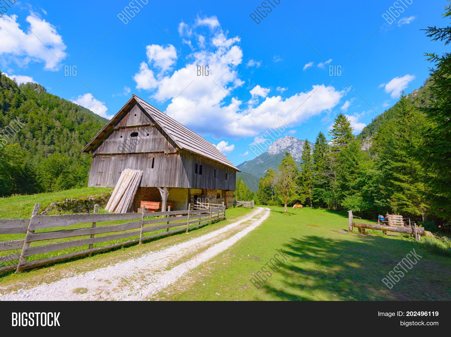 Mountain Farm House, Image & Photo (Free Trial) | Bigstock