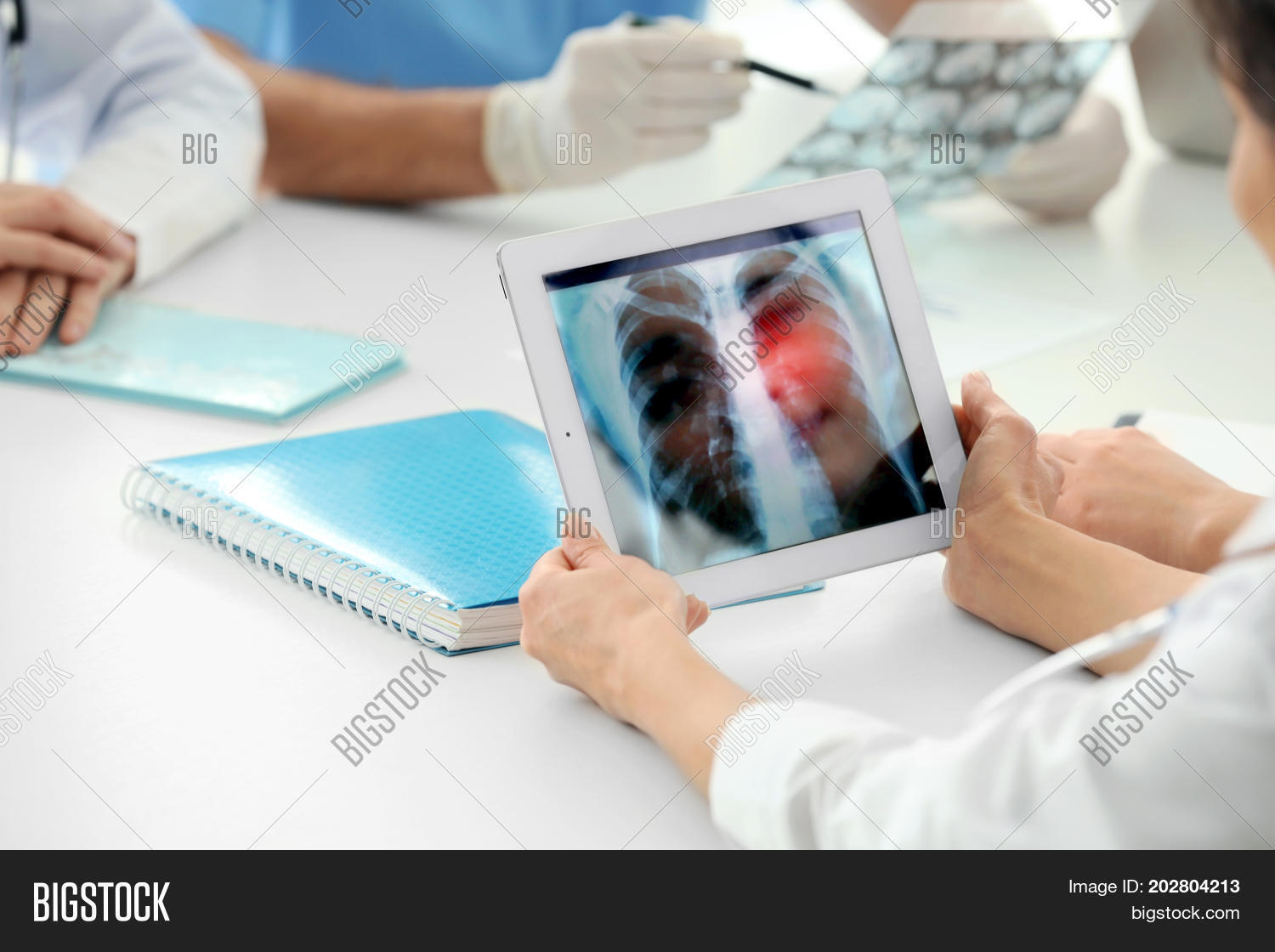 Doctor Working Tablet Image & Photo (Free Trial) | Bigstock