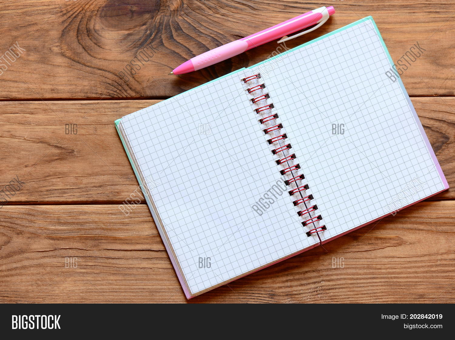Open Notebook With Writing