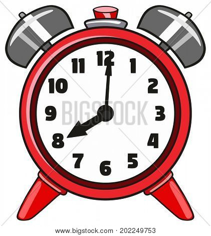 Circle Shaped Objects Clock