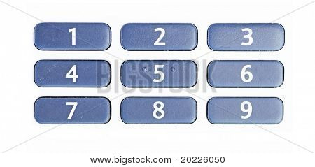 Imagen y foto Teclas Numéricas (prueba gratis) | Bigstock