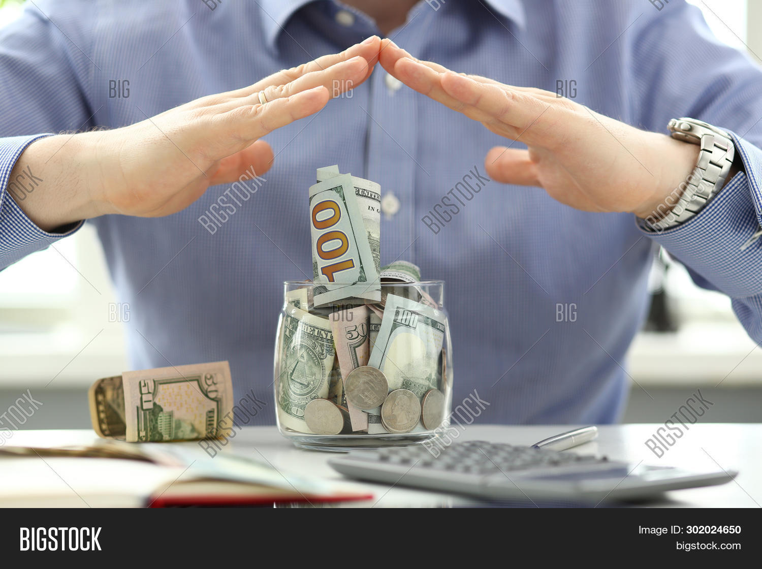 Male Hands Defending Image & Photo (Free Trial) | Bigstock