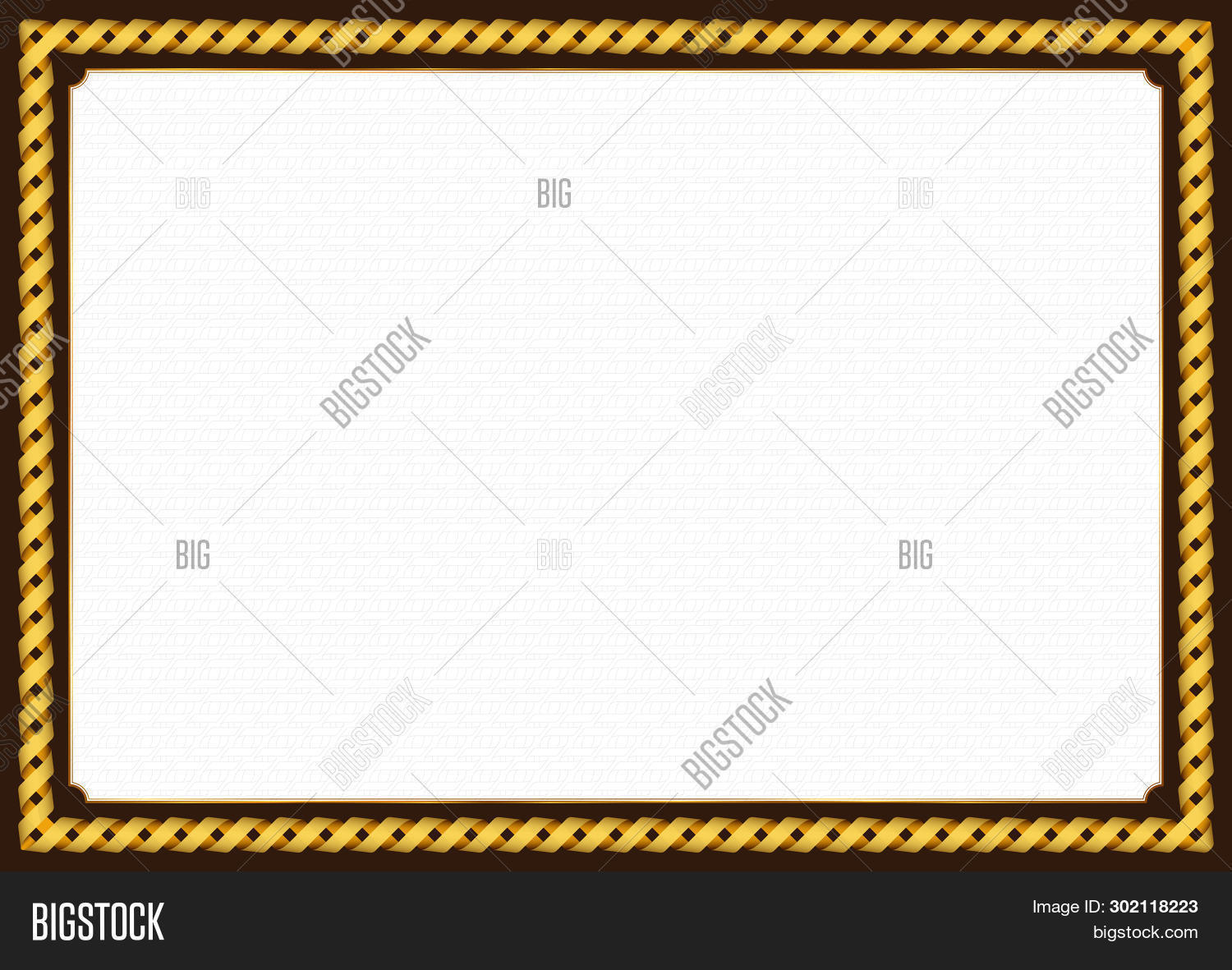 Yellow Frame Ribbon. Vector & Photo (Free Trial) | Bigstock