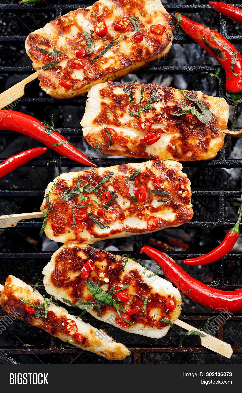 Grilled Halloumi Image & Photo (Free Trial) | Bigstock