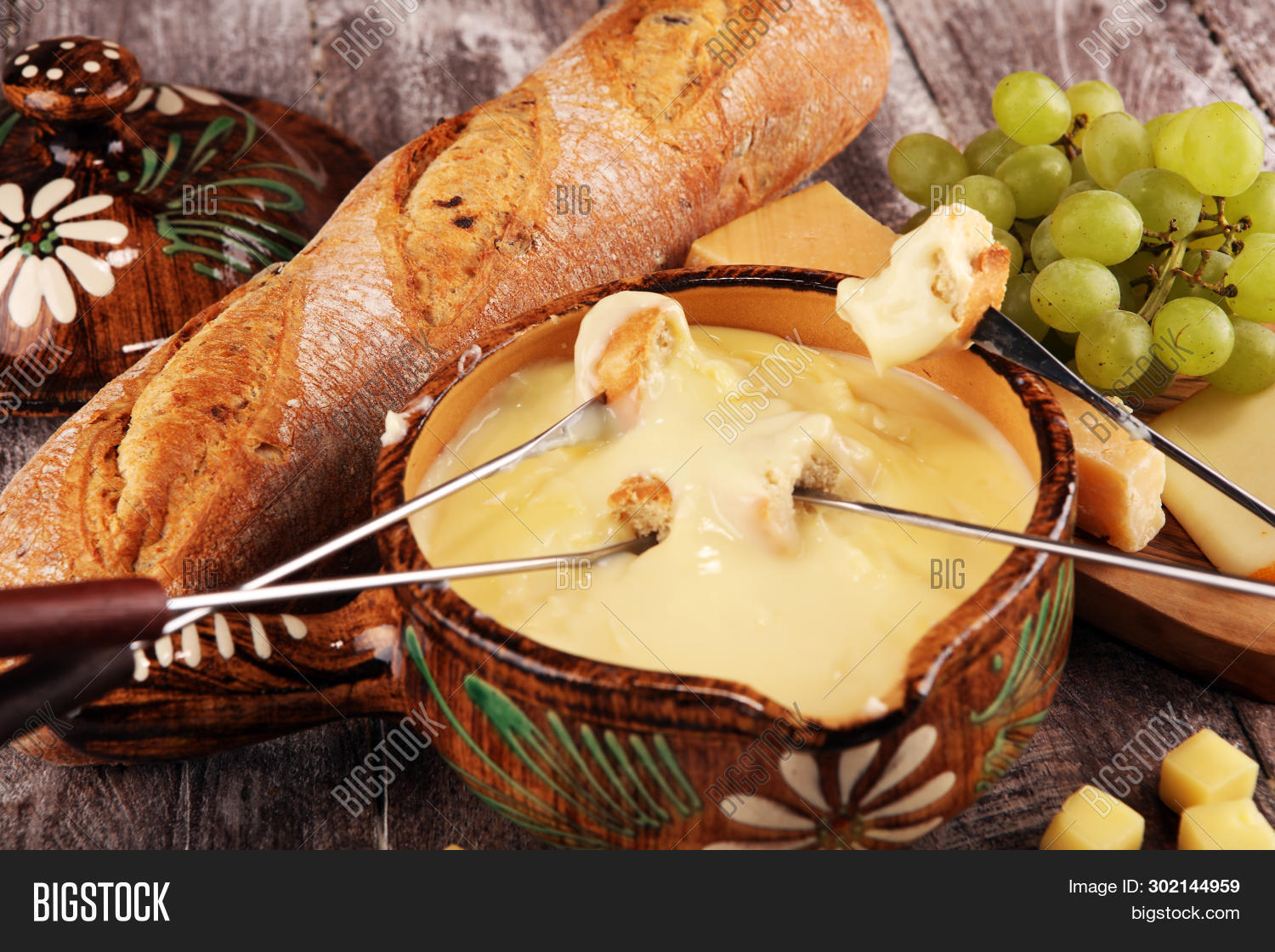 Gourmet Swiss Fondue Image & Photo (Free Trial) | Bigstock