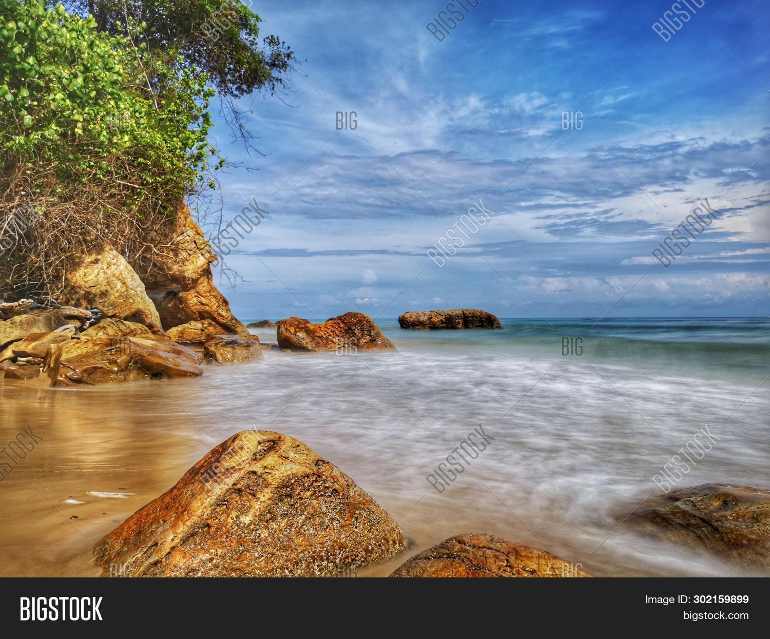 Beautiful Single Rock Image & Photo (Free Trial) | Bigstock
