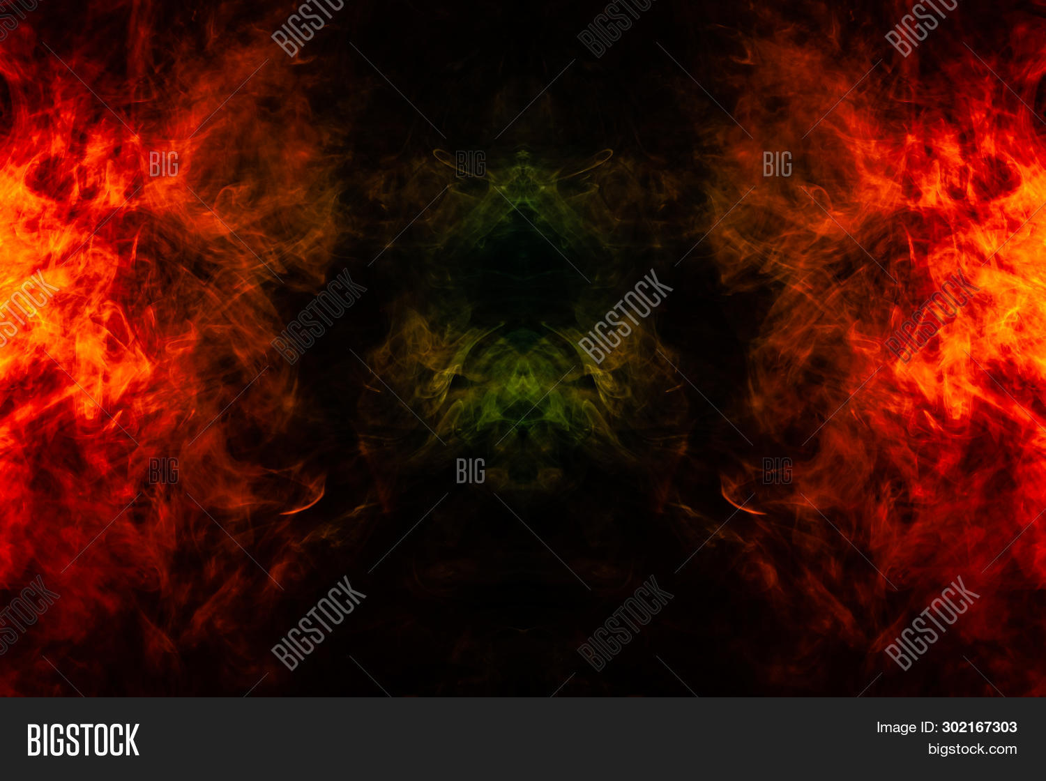 Smoke Different Orange Image & Photo (Free Trial) | Bigstock