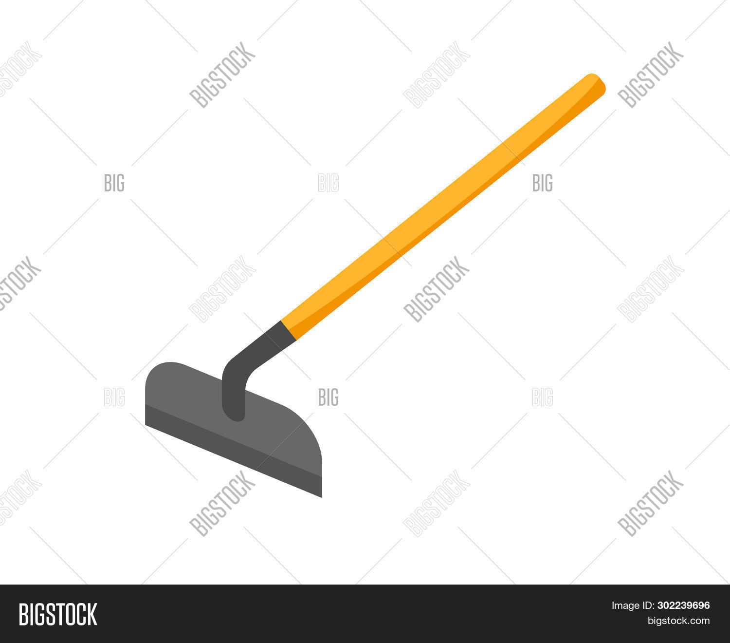 Garden Hoe Icon. Image & Photo (Free Trial) | Bigstock