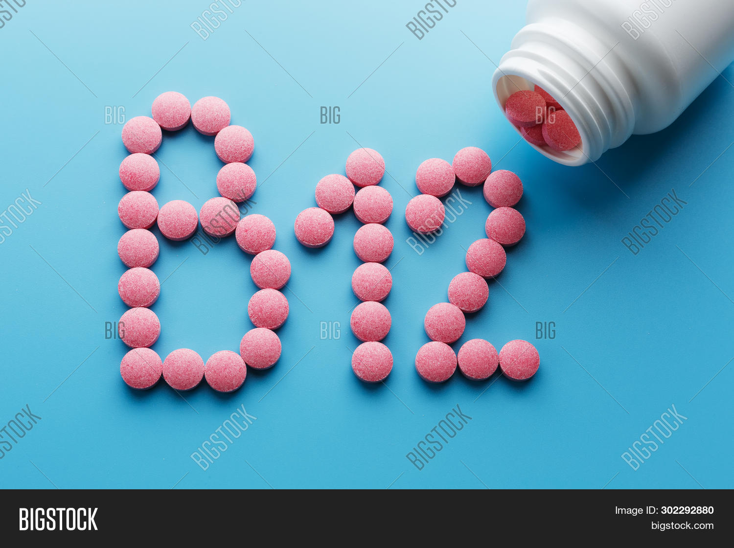 Pink Round Vitamins Image & Photo (Free Trial) | Bigstock
