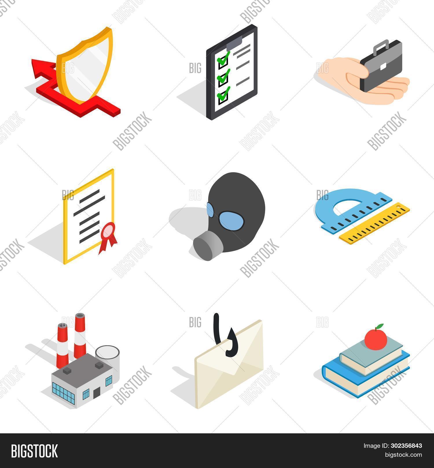 Framework Icons Set. Image & Photo (Free Trial) | Bigstock