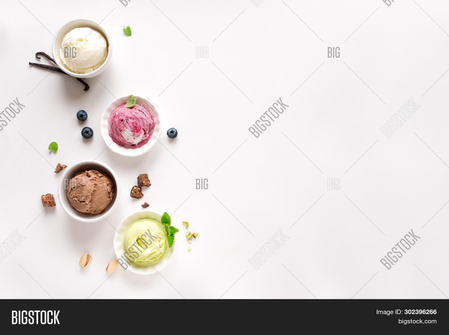 Ice Cream Assortment Image & Photo (Free Trial) | Bigstock