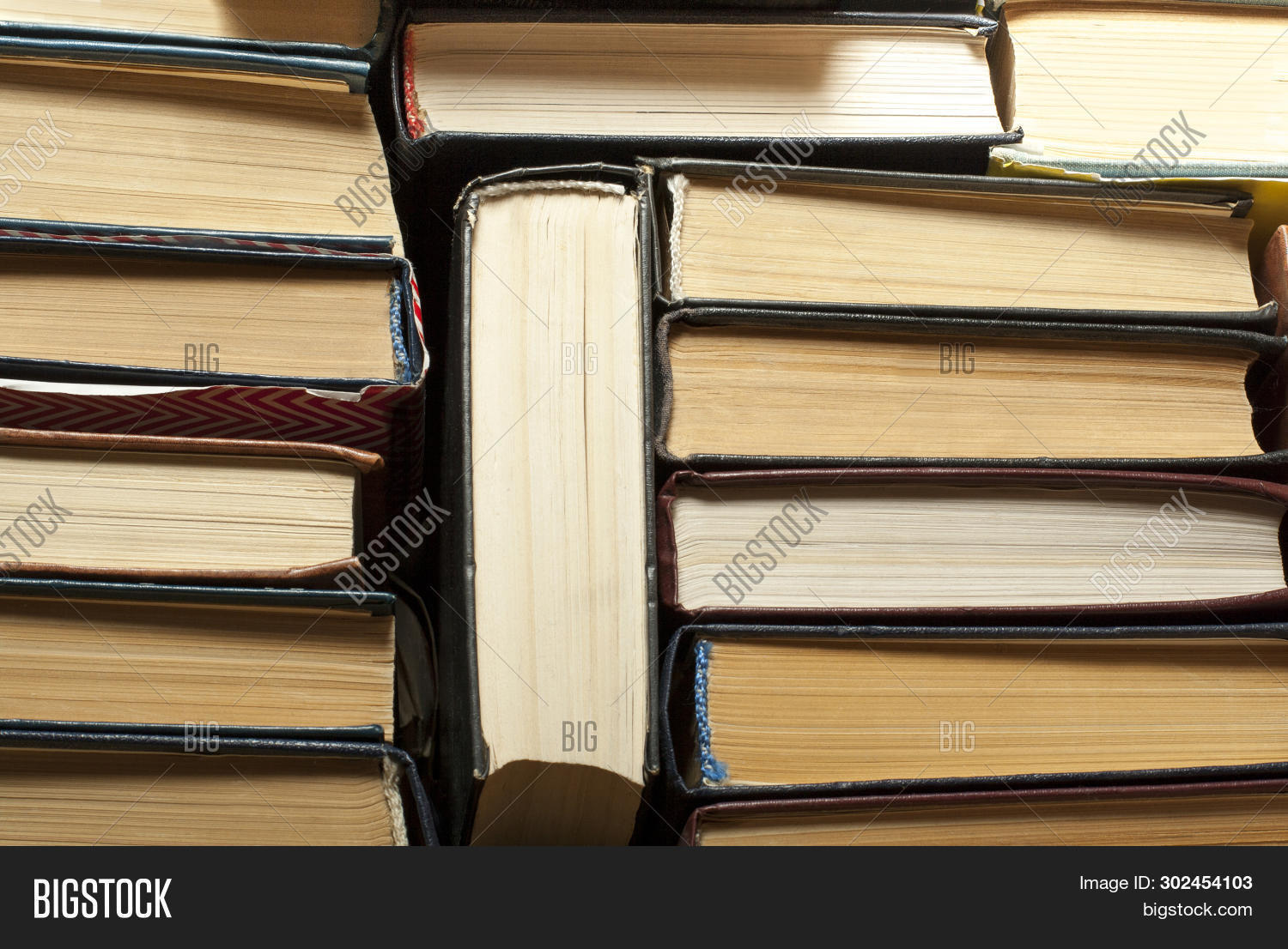 Stack Used Old Books, Image & Photo (Free Trial) | Bigstock