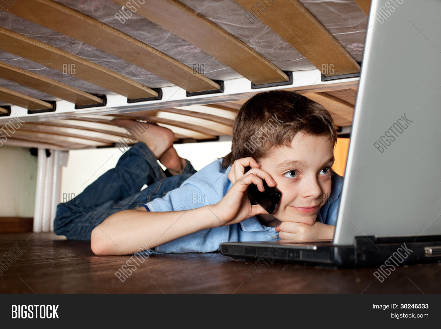 Child Playing Laptop Image & Photo (Free Trial) | Bigstock