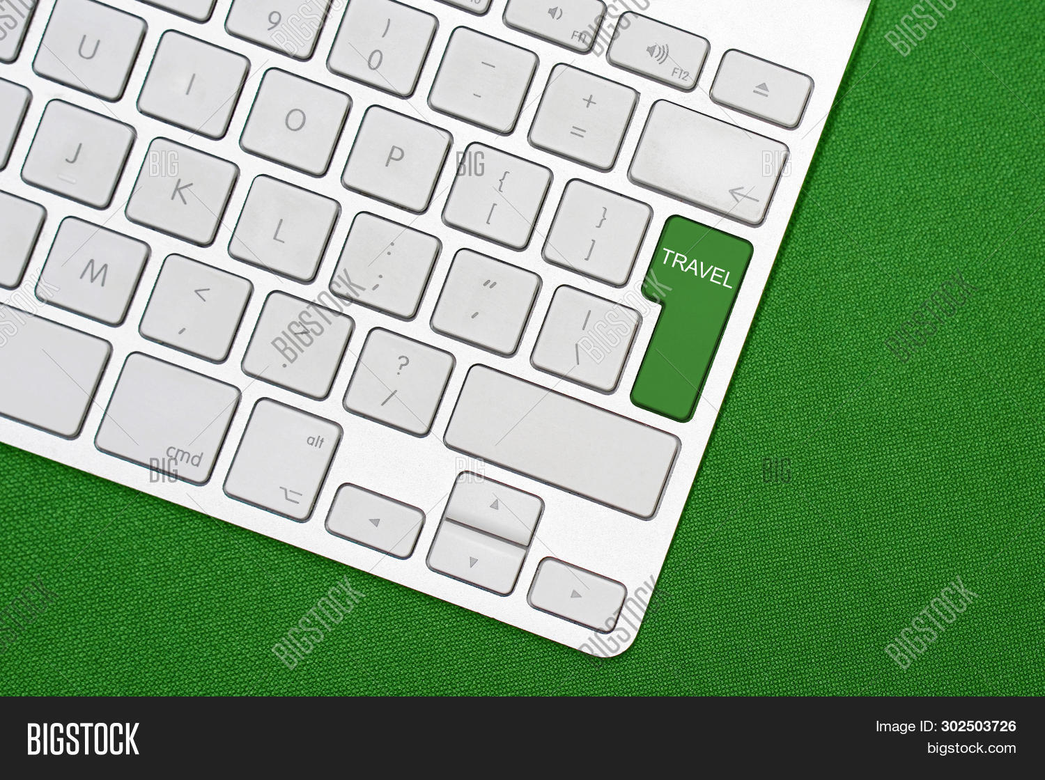 Keyboard Word Travel. Image & Photo (Free Trial) | Bigstock
