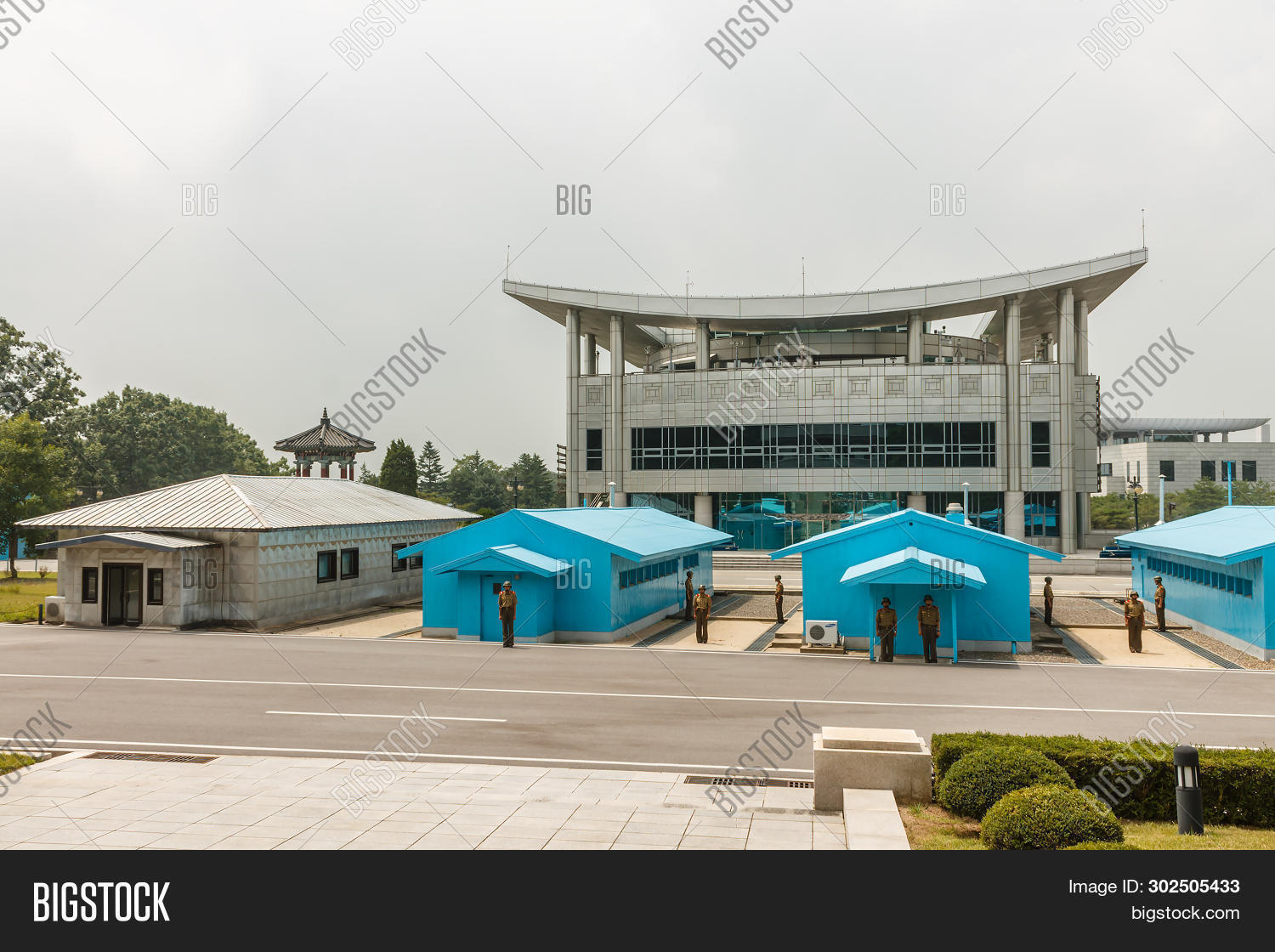 Panmunjom, North Korea Image & Photo (Free Trial) | Bigstock