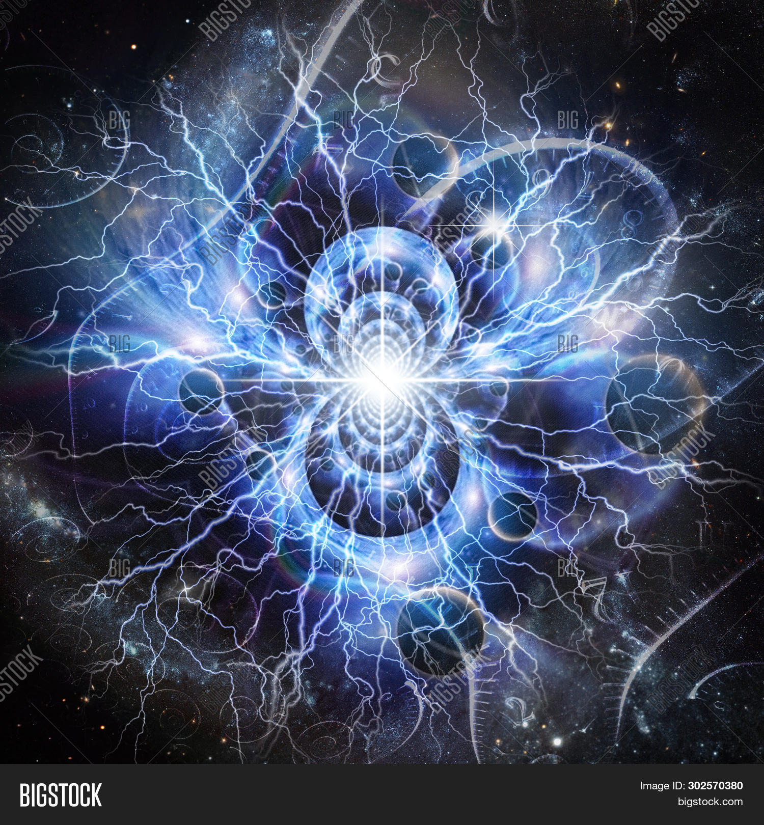 Space Fractal. Super Image & Photo (Free Trial) | Bigstock