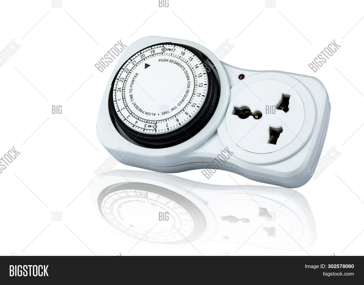 Plug- Timer Mechanical Image & Photo (Free Trial) | Bigstock