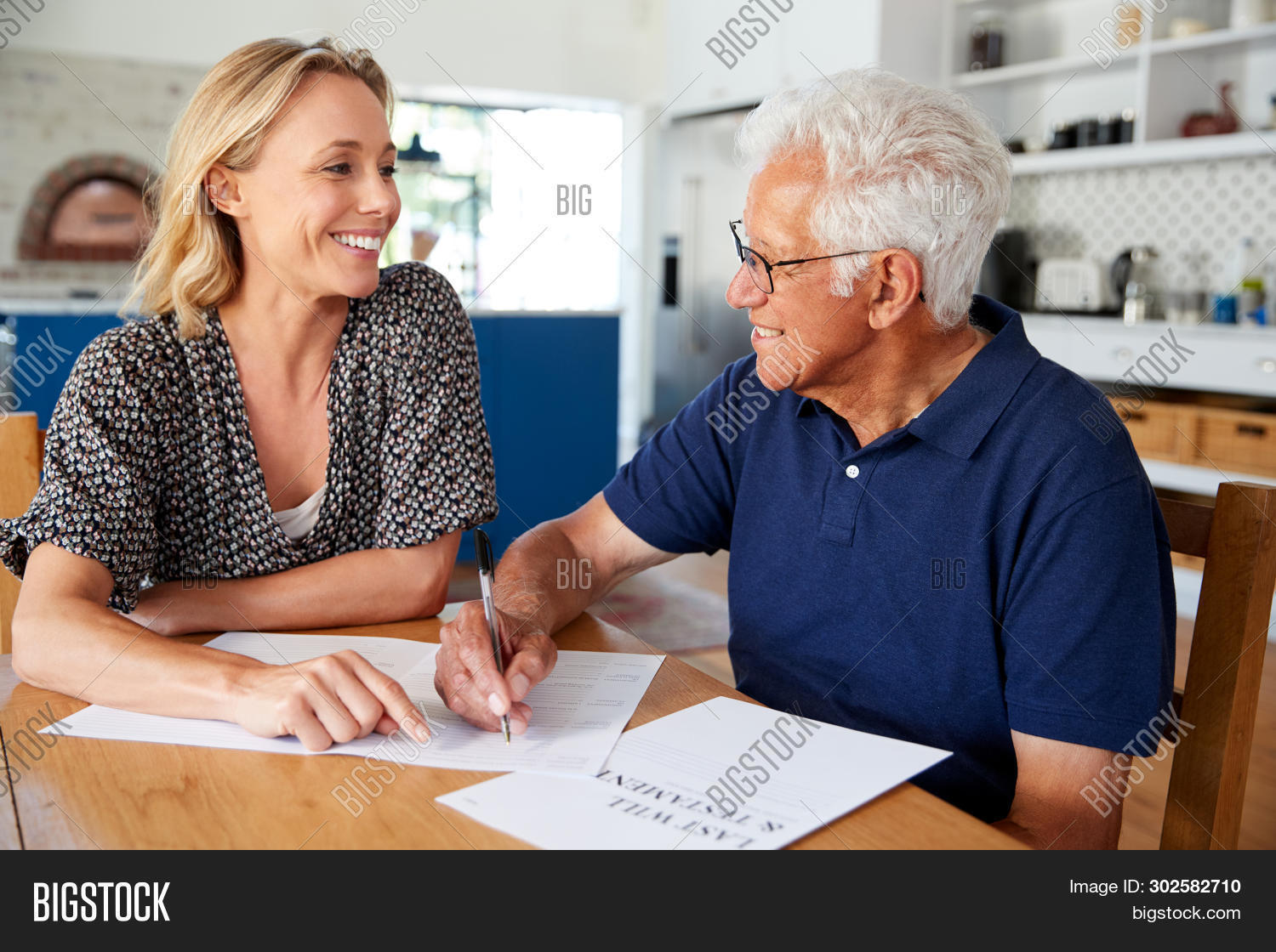 Woman Helping Senior Image & Photo (Free Trial) | Bigstock