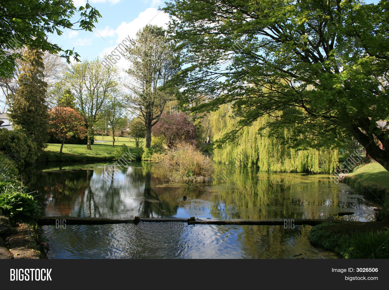 Scenic Pond Image & Photo (Free Trial) | Bigstock