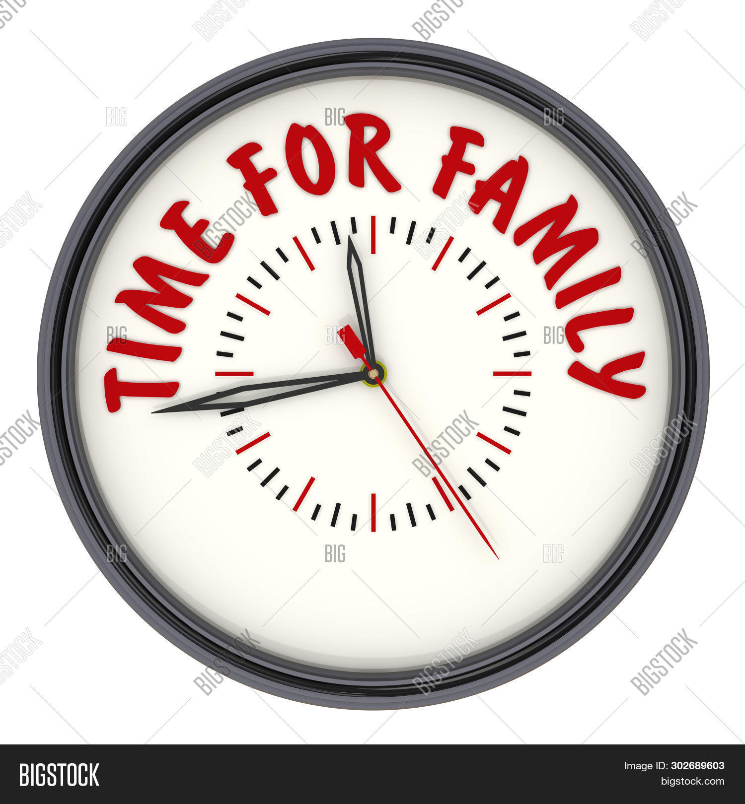 Time Family. Clock Image & Photo (Free Trial) | Bigstock
