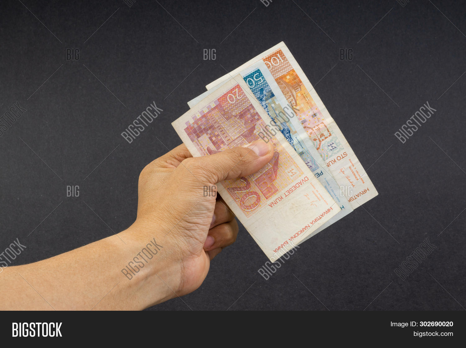 Hand Holding Fifty Image & Photo (Free Trial) | Bigstock