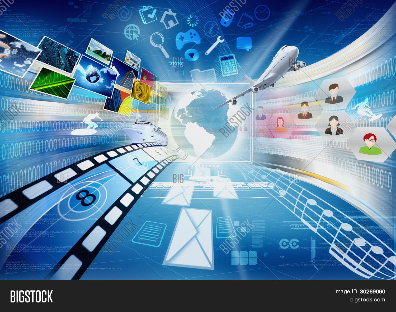 Internet Concept Image & Photo (Free Trial) | Bigstock