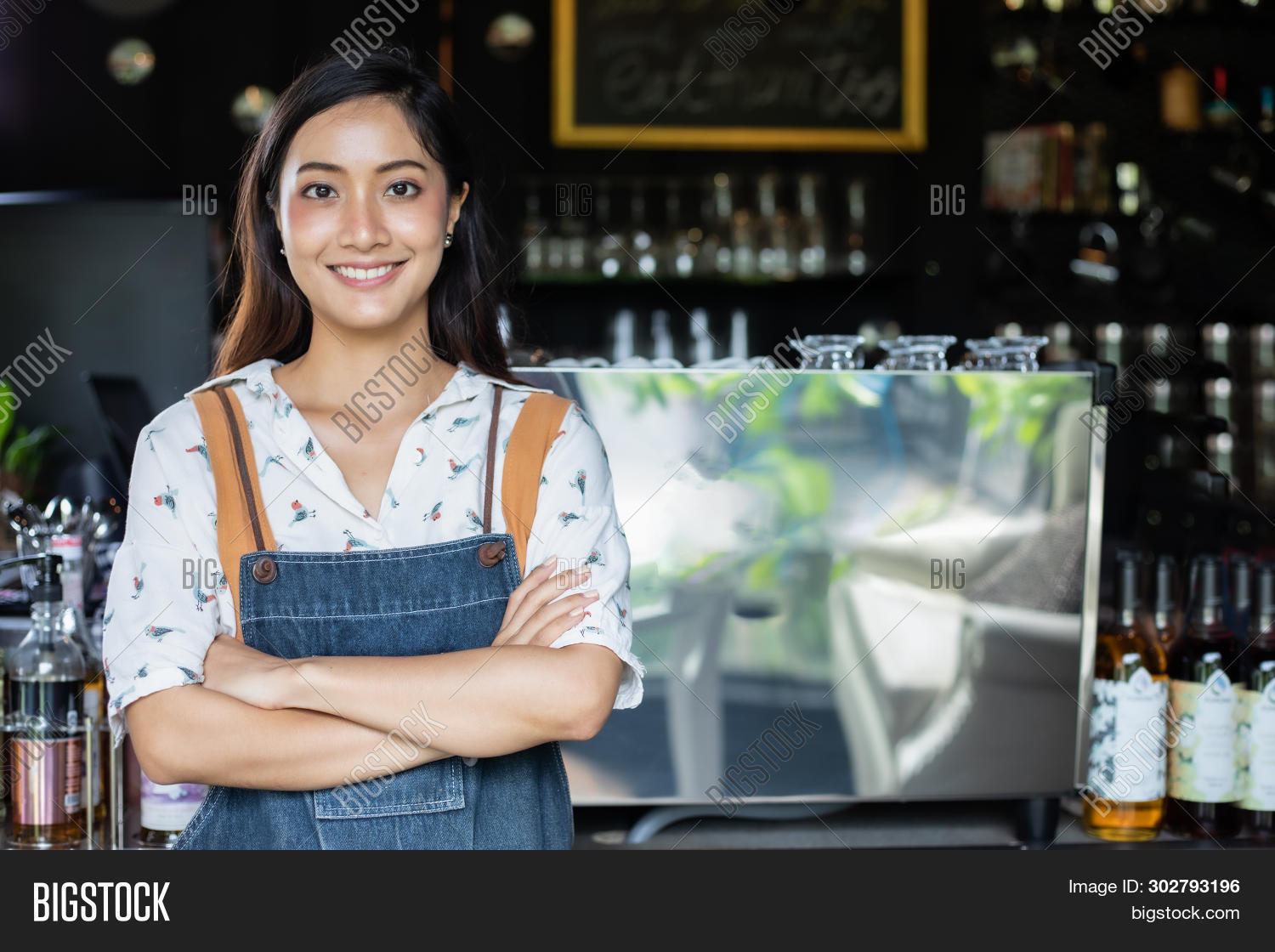 Asian Women Barista Image & Photo (Free Trial) | Bigstock