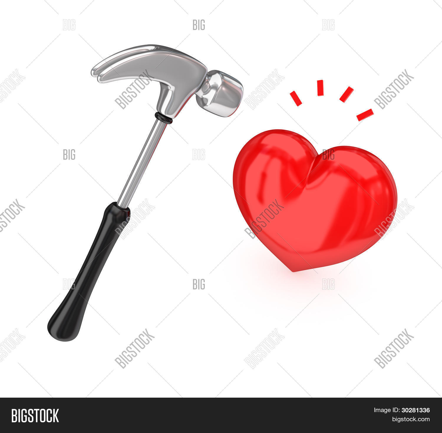 Big Chromed Hammer Image & Photo (Free Trial) | Bigstock