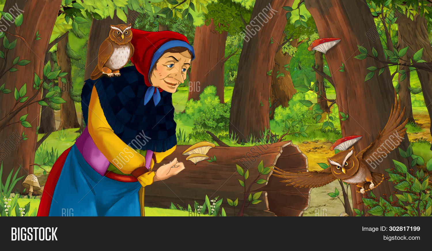 Cartoon Scene Happy Image & Photo (Free Trial) | Bigstock