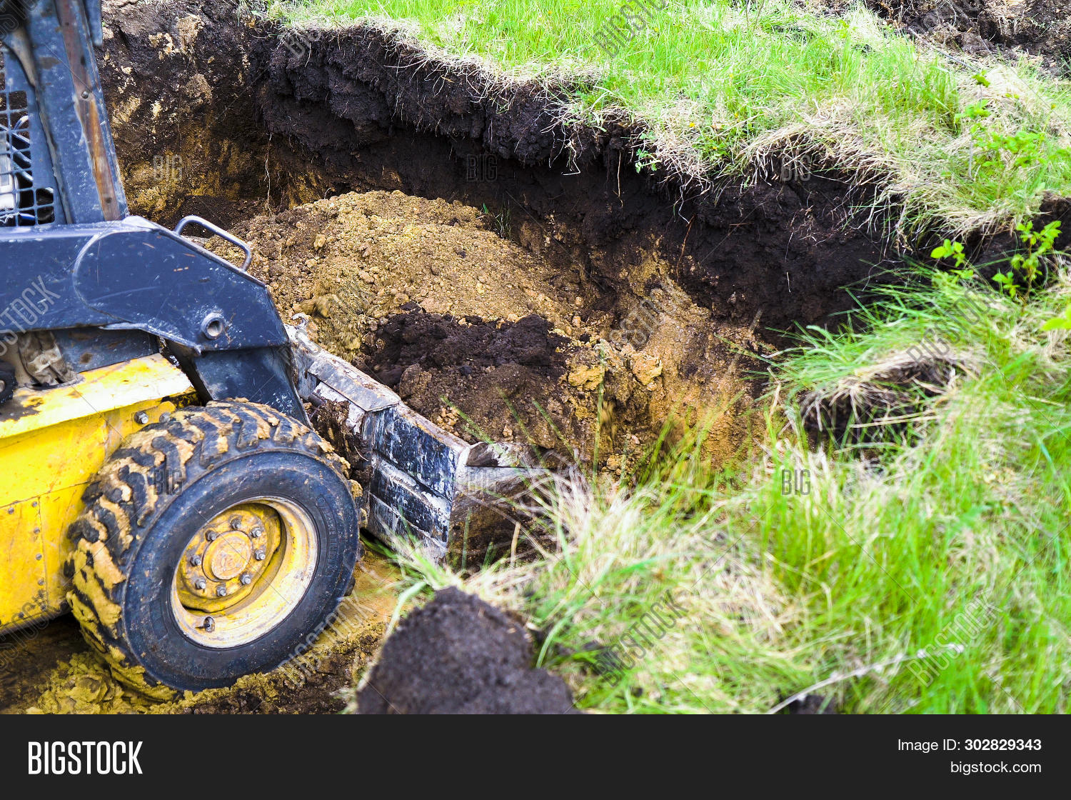 Cropped View Bulldozer Image & Photo (Free Trial) | Bigstock
