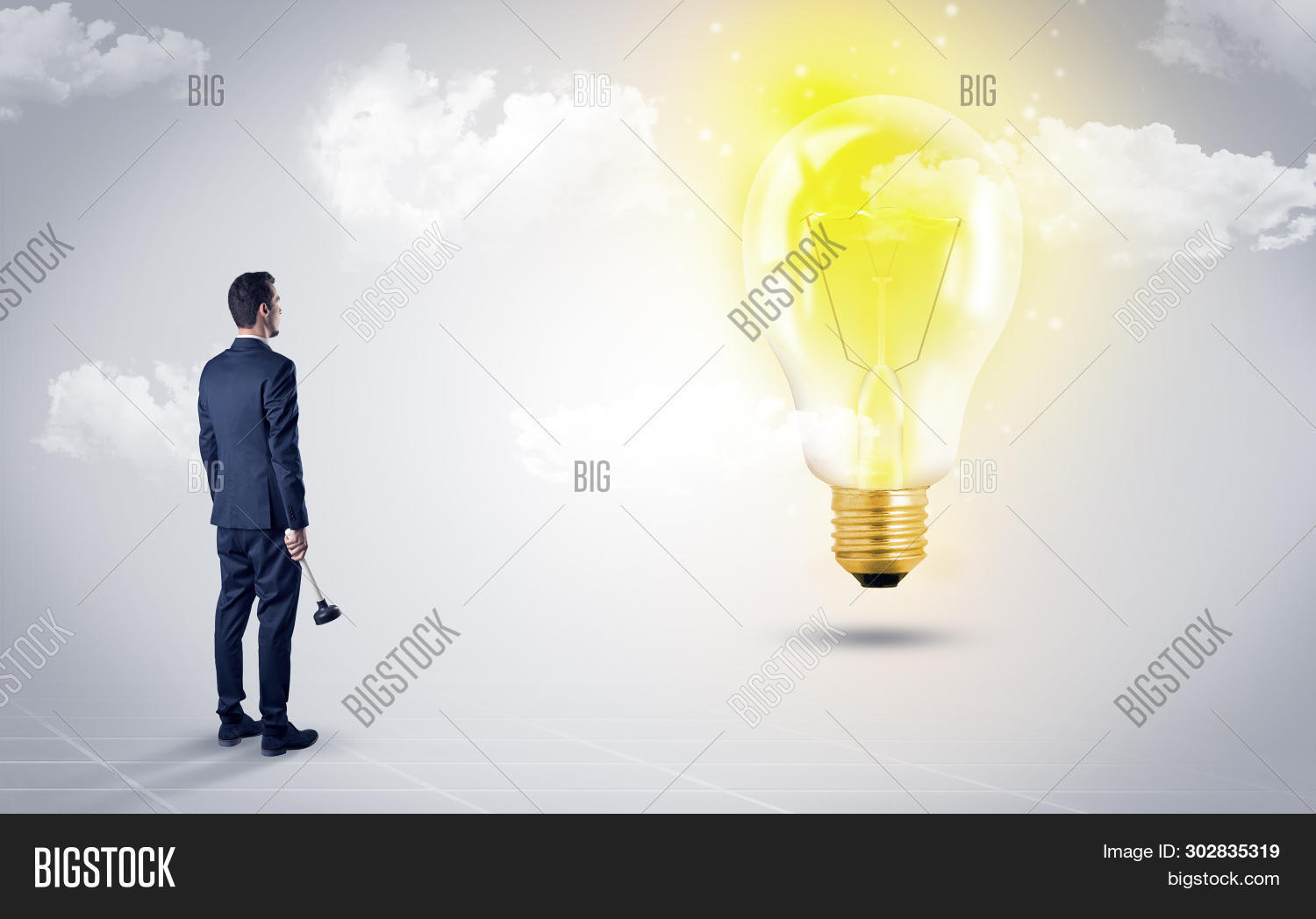 Man Looking Earth Image & Photo (Free Trial) | Bigstock