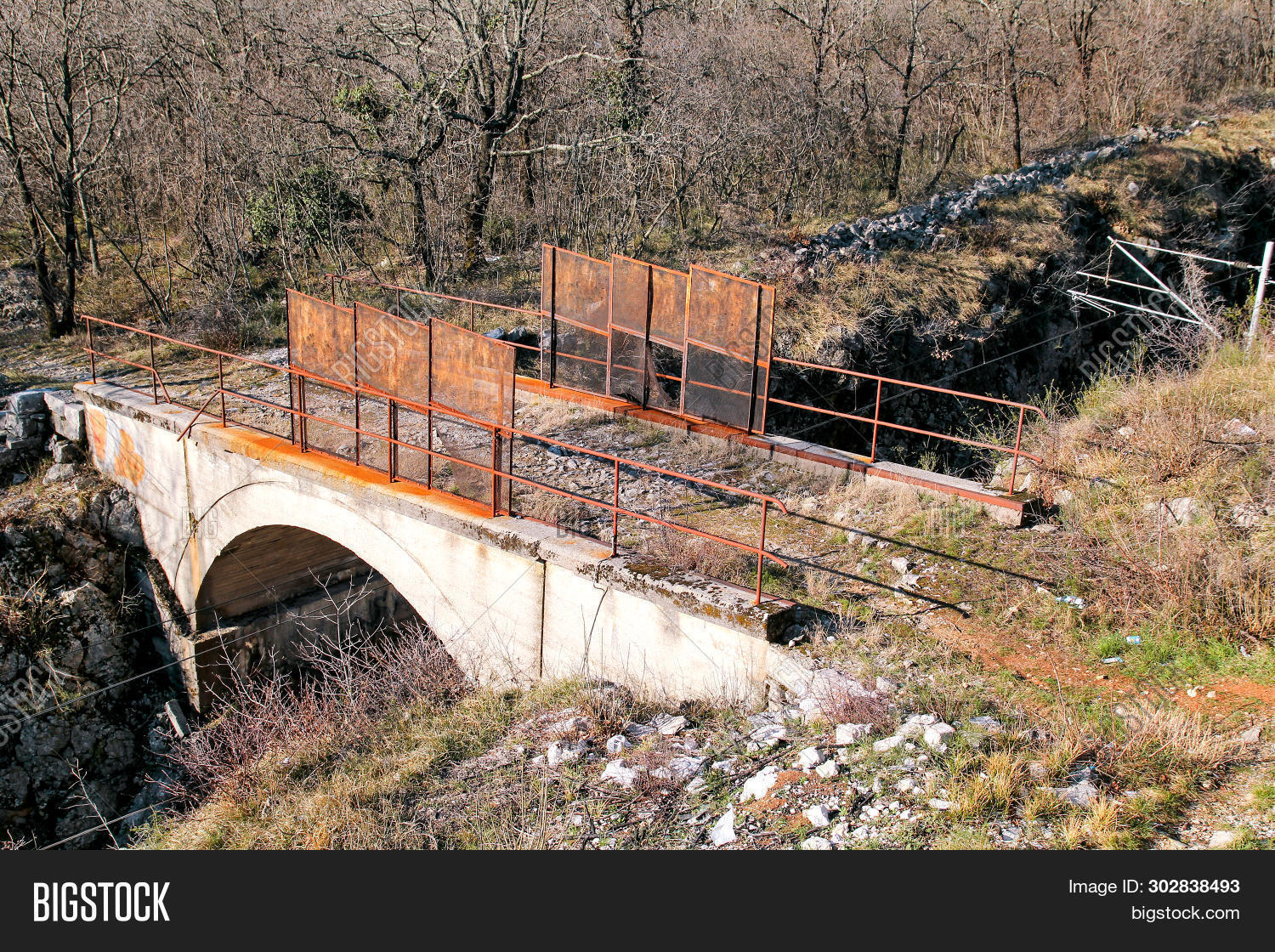 Old Small Bridge Over Image & Photo (Free Trial) | Bigstock