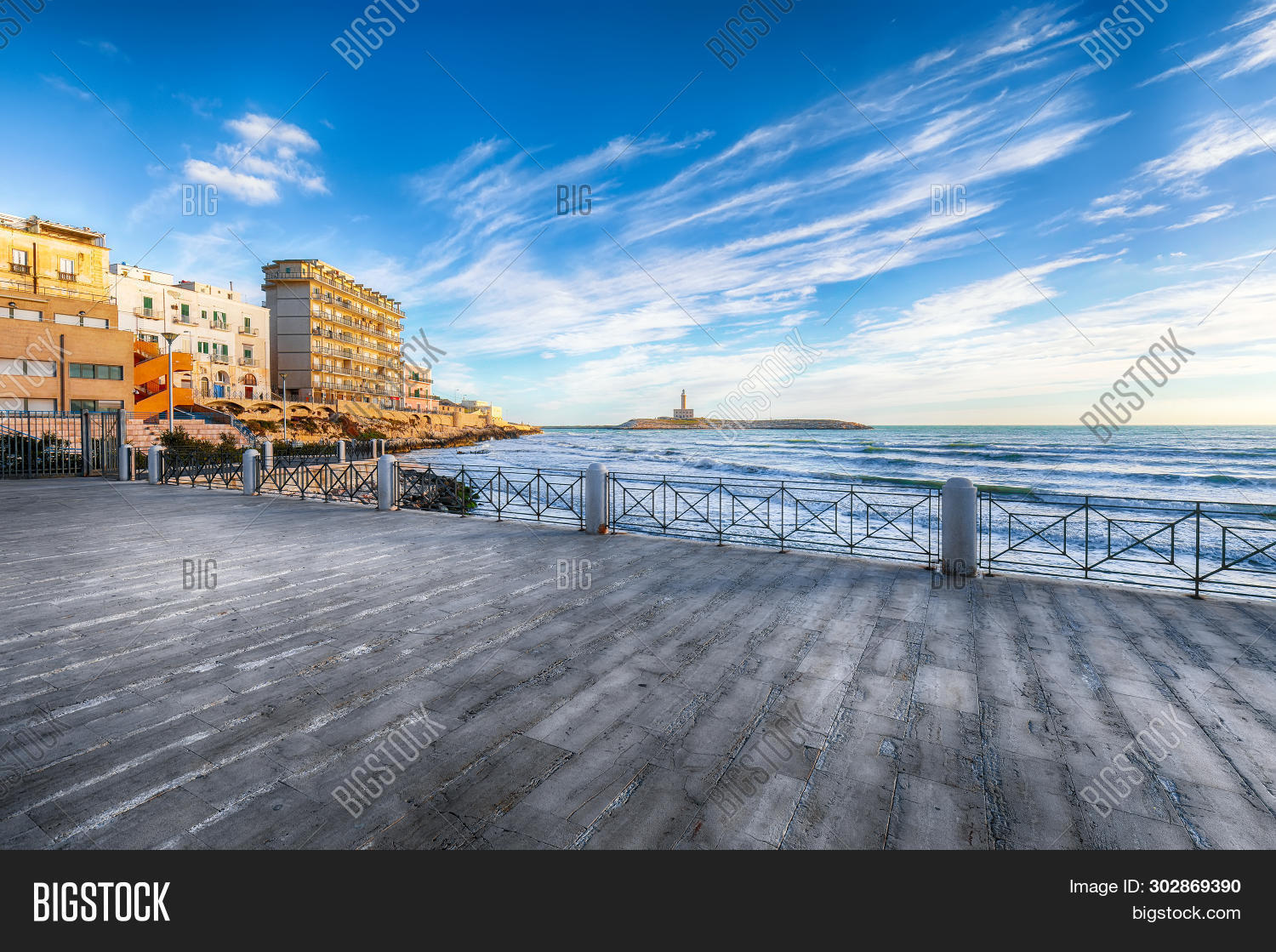 Lighthouse Vieste, Image & Photo (Free Trial) | Bigstock