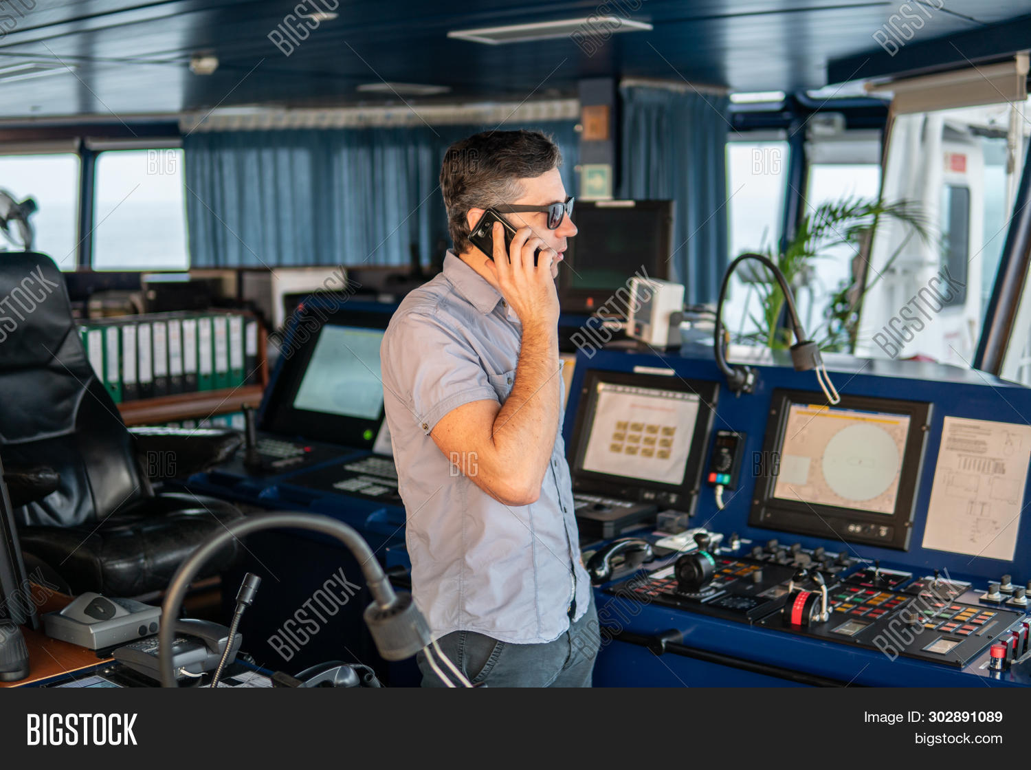 Marine Deck Officer Image & Photo (Free Trial) | Bigstock