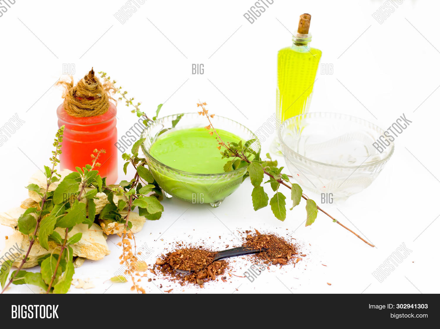 Basil Face Pack Image & Photo (Free Trial) | Bigstock