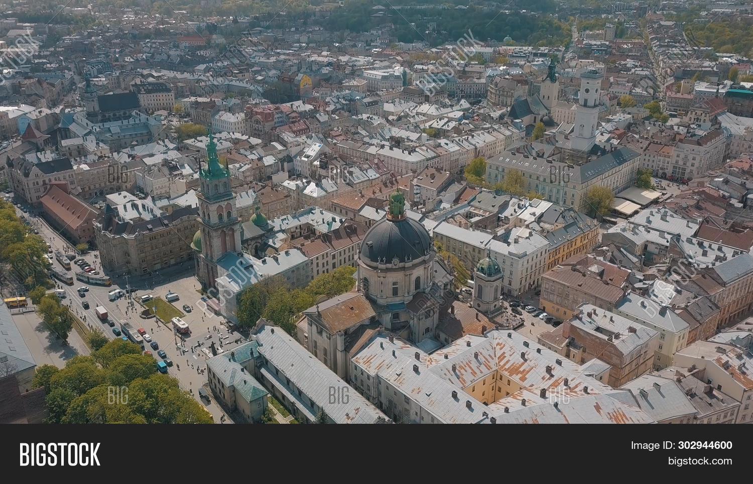 Lvov, Ukraine. Aerial Image & Photo (Free Trial) | Bigstock