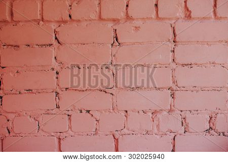 Pink Bricky Wall. Image & Photo (Free Trial) | Bigstock