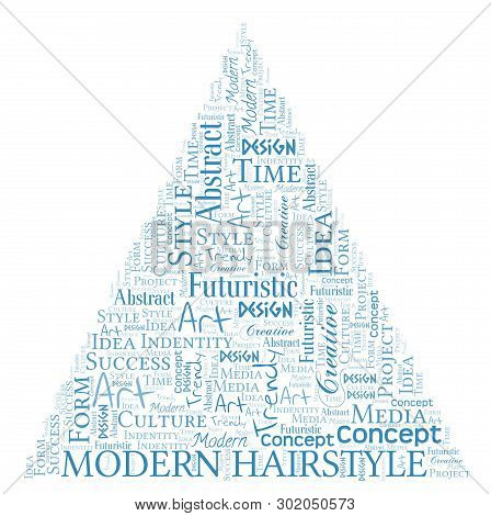 Modern Hairstyle Word Vector & Photo (Free Trial) | Bigstock