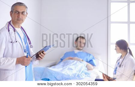 Doctor Checking Heart Image & Photo (Free Trial) | Bigstock