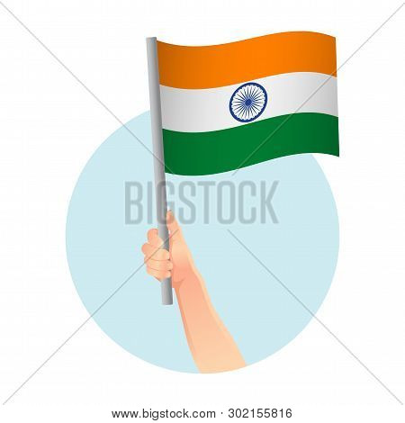 India Flag Hand. Vector & Photo (Free Trial) | Bigstock