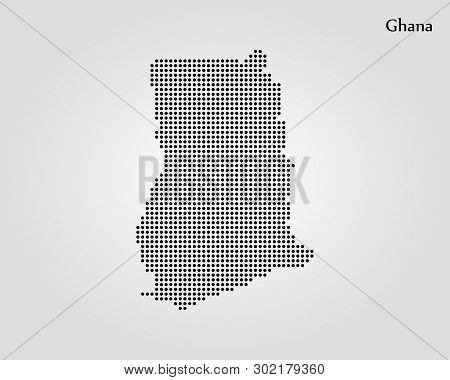 Map Ghana. Vector Vector & Photo (Free Trial) | Bigstock