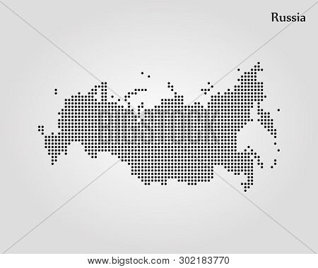 Map Russia. Vector Vector & Photo (Free Trial) | Bigstock