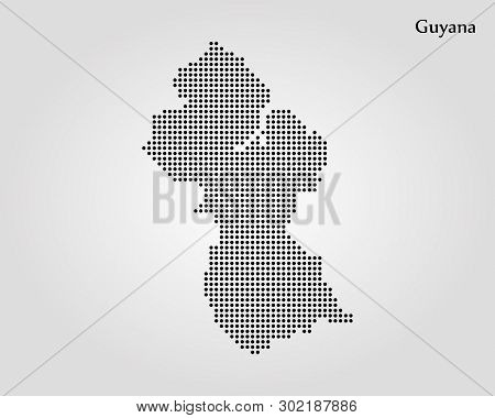 Map Guyana. Vector Vector & Photo (Free Trial) | Bigstock