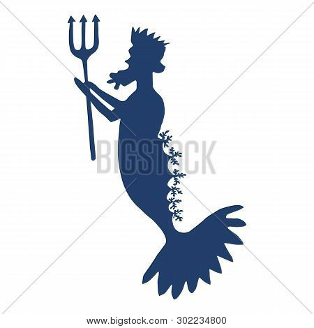 Cute Merman Vector & Photo (Free Trial) | Bigstock