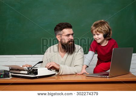 Daddy Play Schoolboy. Image & Photo (Free Trial) | Bigstock