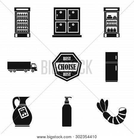 Deli Icons Set. Simple Image & Photo (Free Trial) | Bigstock