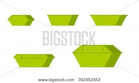 Green Waste Skip Bin Image & Photo (Free Trial) | Bigstock
